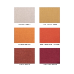 Color Chart - Linen - Warm Colour - Le Colonel